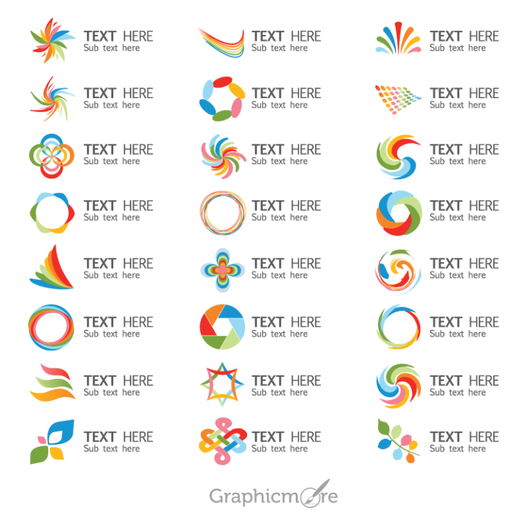 Beautiful Vector Graphics Logo Design Free Vector File Download