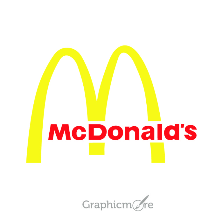 McDonald's Logo Design - Download Free PSD and Vector Files - GraphicMore