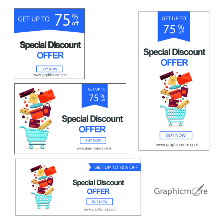 Special Discount Banners Design Free Vector Download