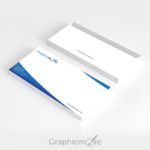 Blue Corporate Envelope Design Free PSD Download