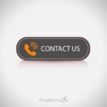 Contact Us Button Free Vector File Download by GraphicMore