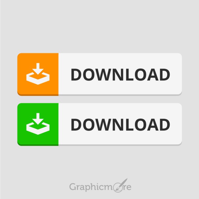 Download Buttons Free Vector File by GraphicMore
