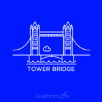 Tower Bridge London Vector File Free Download by GraphicMore