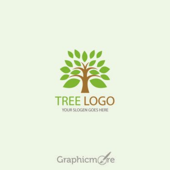 Tree Logo Design Template Free Vector File by GraphicMore