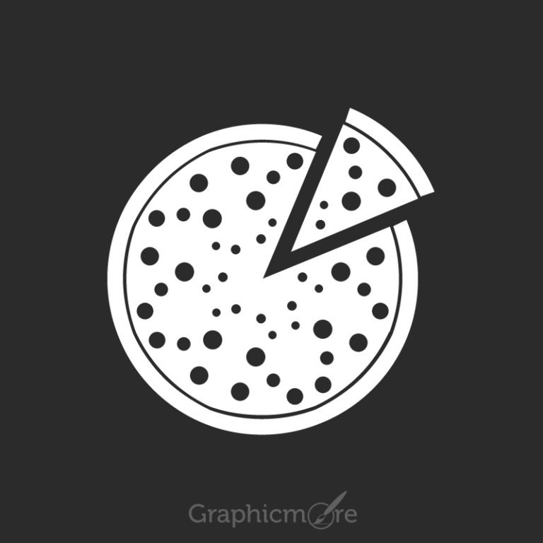 Pizza Icon Design Free Vector File Download by GraphicMore