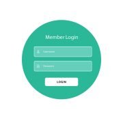 Creative Login Form UI Template Vector Design Free Download