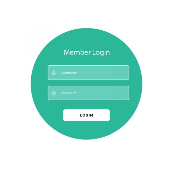 Creative Login Form UI Template Vector Design Free Download Creative Login Form UI Template Vector Design Free Download