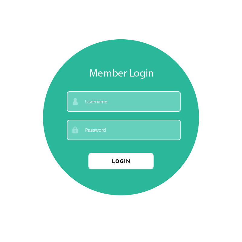 Creative Login Form UI Template Vector Design Free Download Creative Login Form UI Template Vector Design Free Download