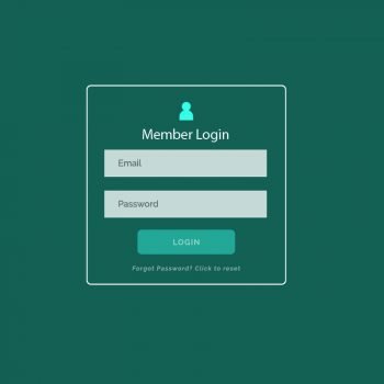 Modern Login Form UI Design For Website And Application