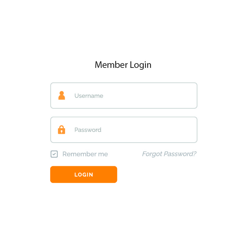 Login Form UI Design Login Form UI Design