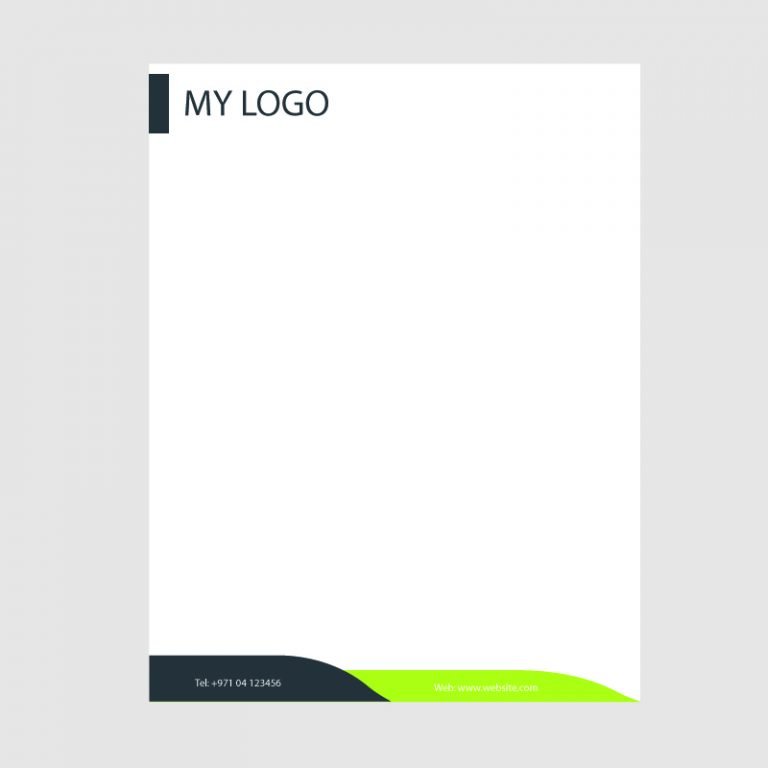 Creative Business Letterhead Template Design Free Vector Download