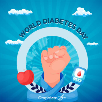 World Diabetes Day Templates free in the vector download
