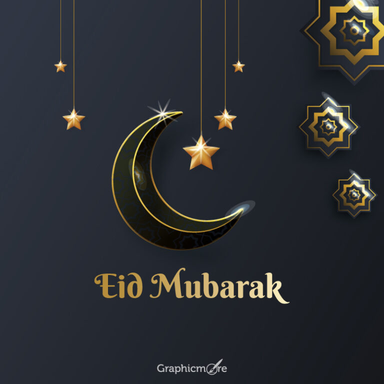 Free Eid-ul-Fitr Mubarak Greetings Cards Banner Templates download in ...