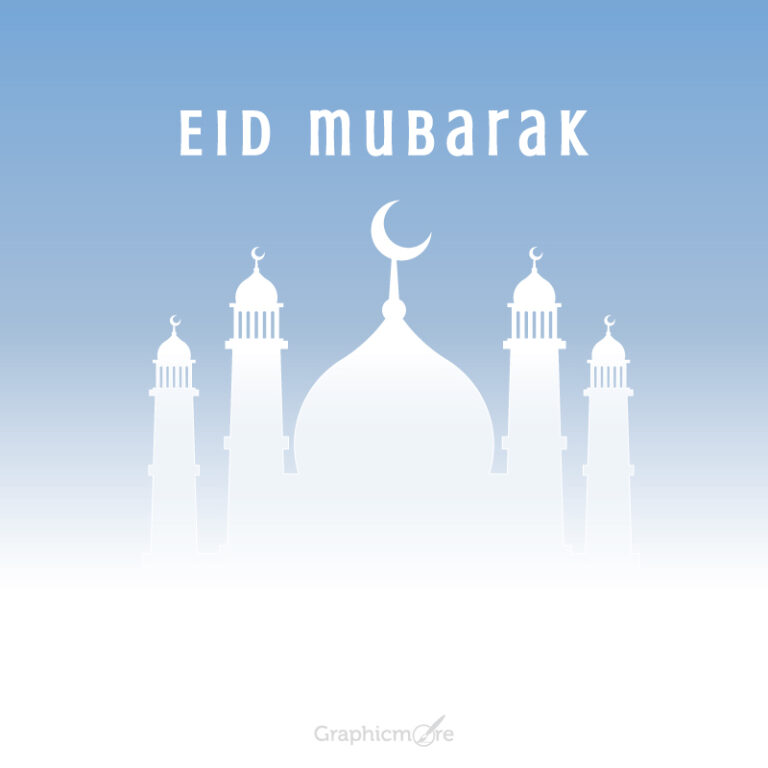 Free Eid Mubarak Greetings Banner Templates download in the vector format