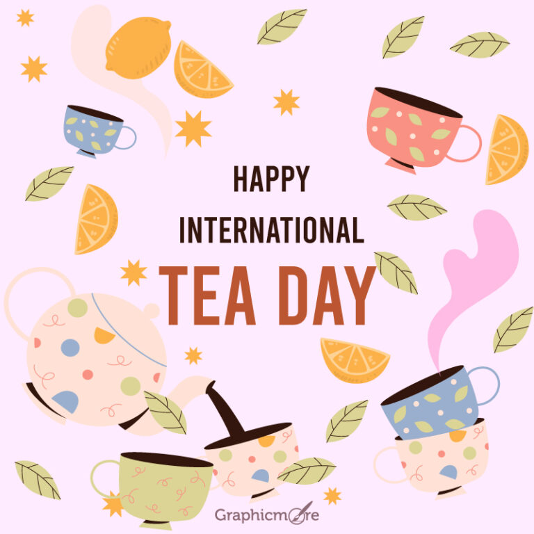 21st May International Tea Day templates free download in the vector ...