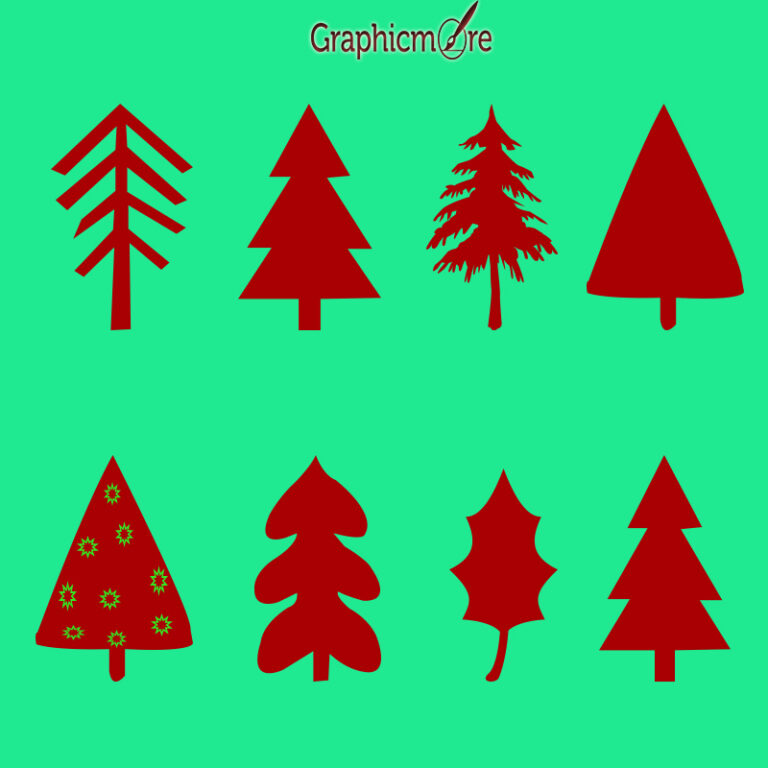 Christmas Tree Card Poster Banner Vector - Download Free Vectors, Free ...