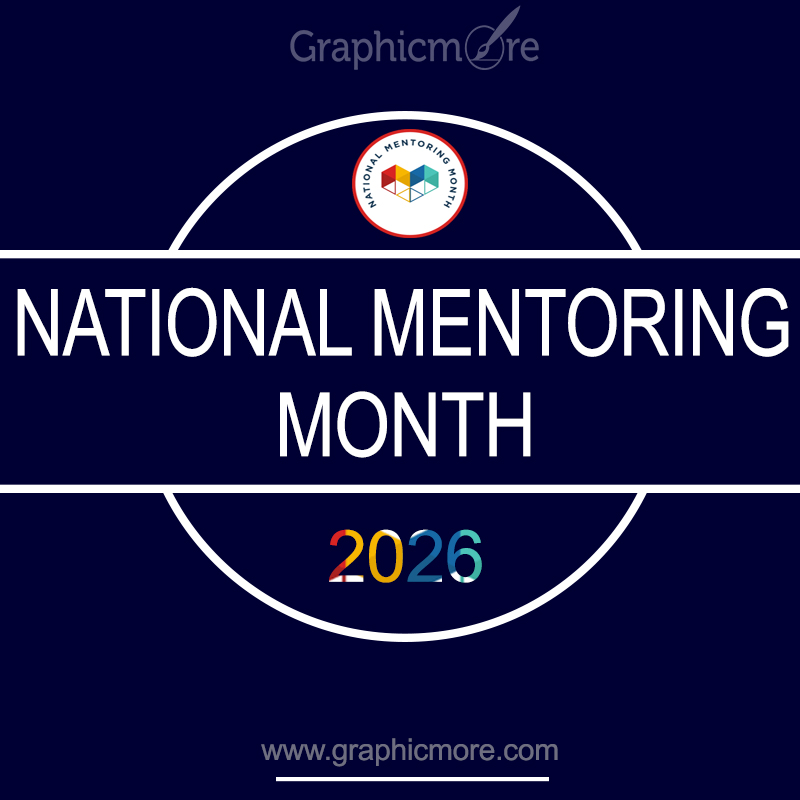 January is national mentoring month - Download Free Vectors, Free PSD ...