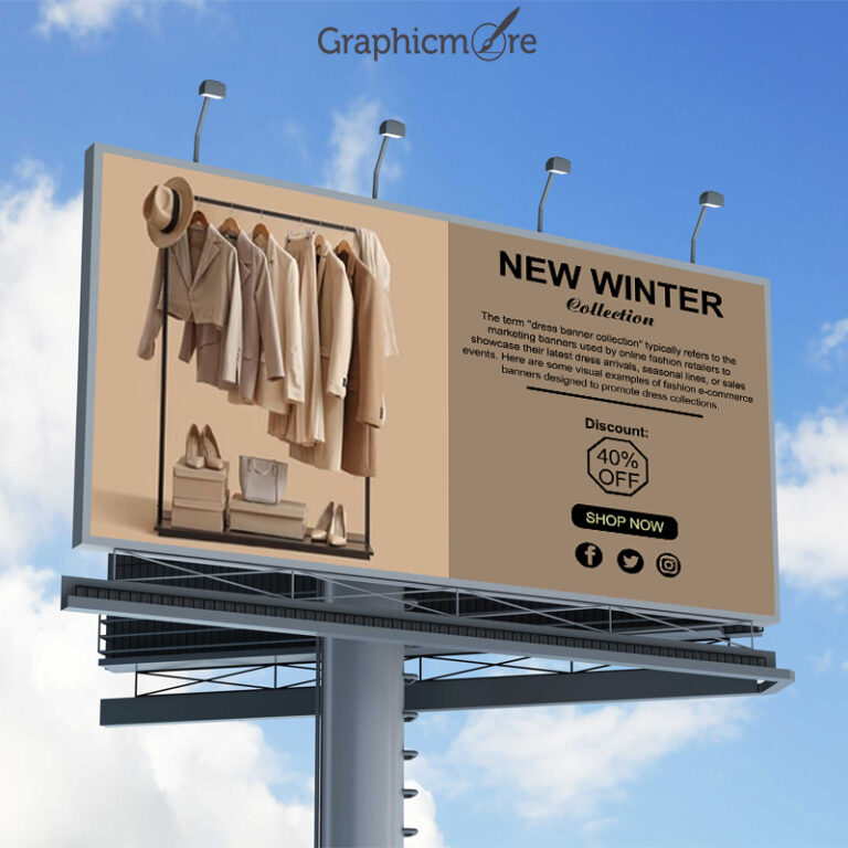 Winter Sale Banner Design Template PSD Free Download - Download Free ...